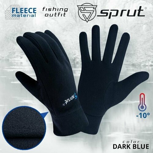 Перчатки SPRUT, синий