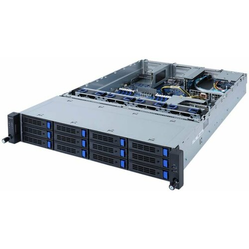 Сервер в корпусе высотой 2U Никс gS9600a/pro2U S930B2Ea EPYC 7302/64 ГБ/2 x 600 Гб HDD/Aspeed AST2500