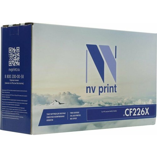 Набор картриджей NV Print NV-CF226X-4, черный, 9000 страниц, совместимый для LaserJet Pro M402d / M402dn / M402n / M402dw / M426fdn / M426fdw