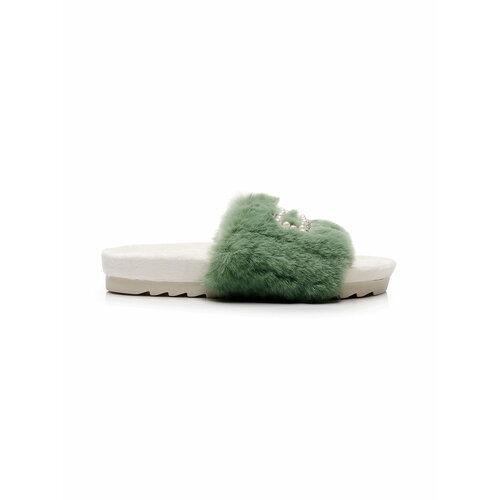 Тапочки mingul & meiyeon, размер 37, зеленый