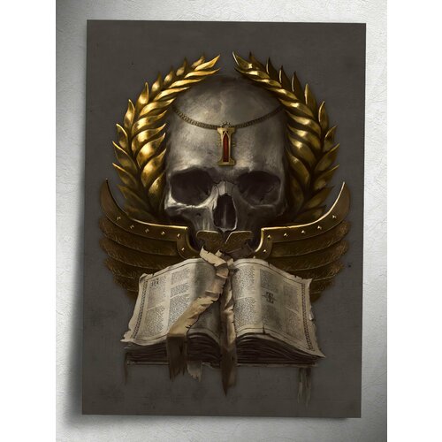 Постер: Печать Славы (Инквизиция, Вархаммер 40000, Warhammer), на А4