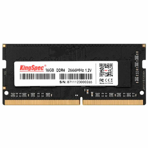 Оперативная память Kingspec 16Gb DDR4 SODIMM 2666MHz KS2666D4N12016G