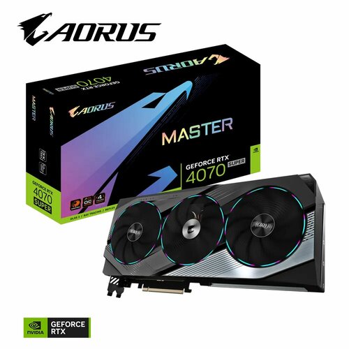 Видеокарта GeForce RTX 4070 Super 12Gb Gigabyte GV-N407SAORUS M-12GD