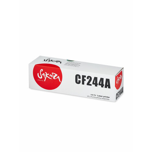 Картридж CF244A (44A) для HP, лазерный, черный, 1000 страниц, Sakura