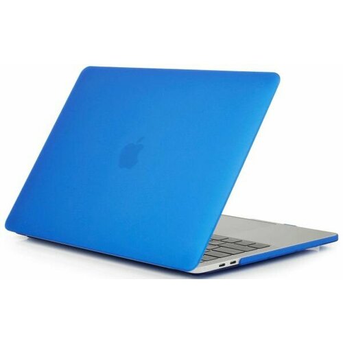 Накладка на MacBook Air 13.3 пластиковая глянцевая синяя