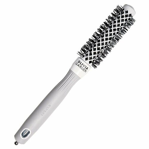 Термобрашинг для укладки волос Olivia Garden EXPERT BLOWOUT SHINE White&Grey