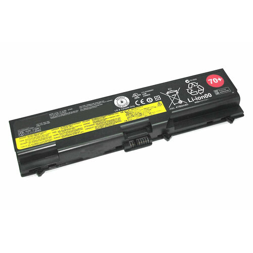 Аккумуляторная батарея для ноутбука Lenovo ThinkPad T430 (45N1005 70+) 48Wh черная