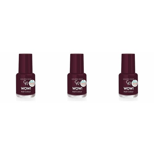 Golden Rose Лак для ногтей WOW! Fall and winter, тон 318, 3 шт.