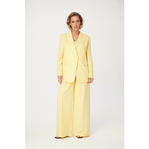 Пиджак FASHION REBELS, размер 42, желтый