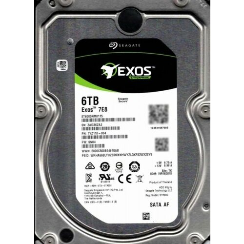 Жесткий диск Seagate 1YZ110 6TB 7200 SATAIII 3.5" HDD