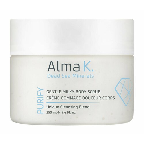 Молочный скраб для тела на основе растительных масел и минералов / Alma K. Purify Gentle Milky Body Scrub