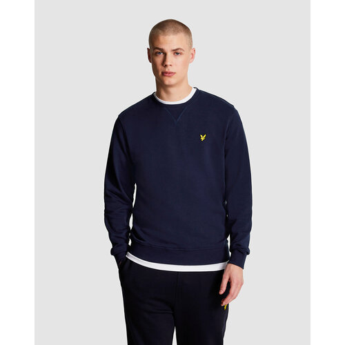 Свитшот Lyle & Scott Crew Neck Sweatshirt, размер XL, голубой, синий