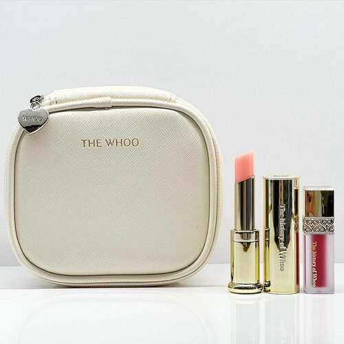 Помада и бальзам для губ The History of Whoo Gongjinhyang: Mi Glow Lip Balm Pink Set