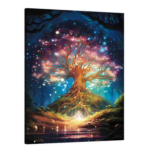 Интерьерная картина 50х70 "Магическое дерево"