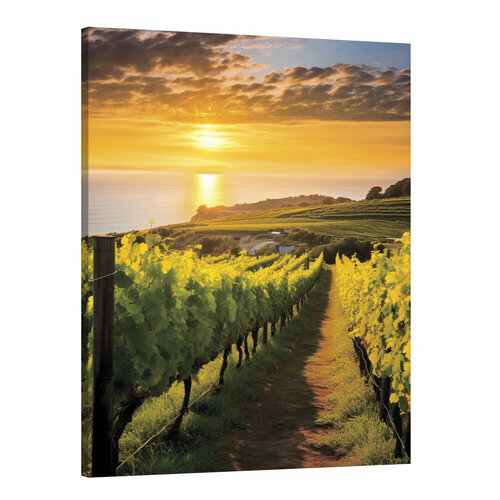 Интерьерная картина 50х70 "Вино приливов"