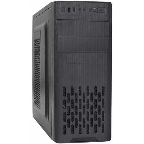 Exegate EX292993RUS Корпус Miditower ExeGate CP-606U (ATX, без БП, 1*USB+1*USB3.0, аудио)