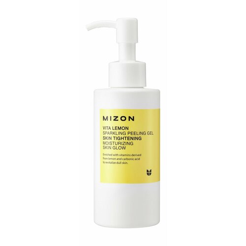 Витаминный пилинг-гель для лица с экстрактом лимона / Mizon Vita Lemon Sparkling Peeling Gel