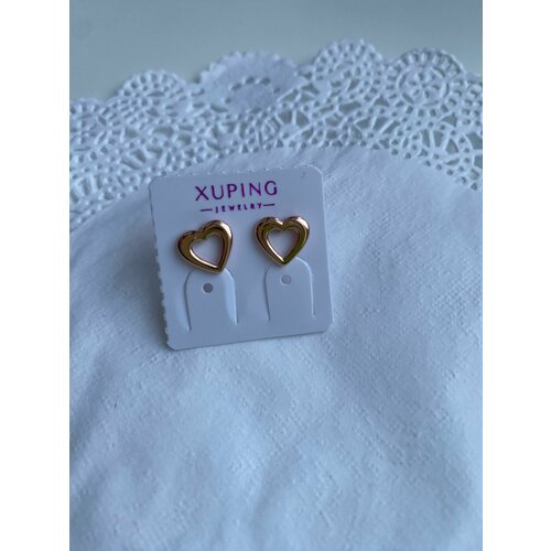 Серьги XUPING JEWELRY, золотой