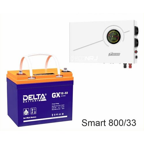 ИБП Powerman Smart 800 INV + Delta GX 12-33
