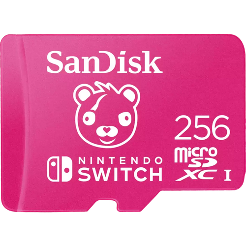 Карта памяти 256Gb MicroSD SanDisk Nintendo Switch (SDSQXAO-256G-GN6ZG)