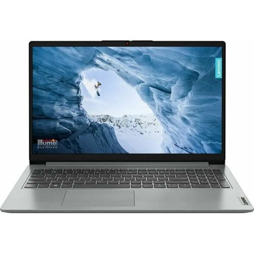 Ноутбук Lenovo IdeaPad 1 15IGL7 82V700EMUE, 15.6", 2023, TN, Intel Celeron N4020 1.1ГГц, 2-ядерный, 8ГБ DDR4, 256ГБ SSD, Intel UHD Graphics 600, без операционной системы, серый