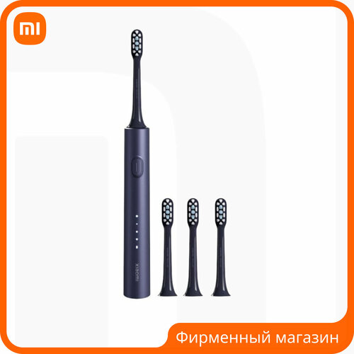 Щетка зубная Xiaomi Electric Toothbrush T302, тёмно-синяя