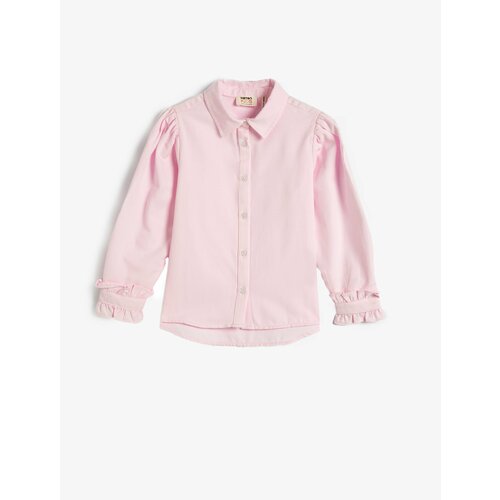Рубашка KOTON, размер 6-7 лет, розовый