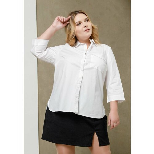 Блуза FEERIA, размер 56, белый