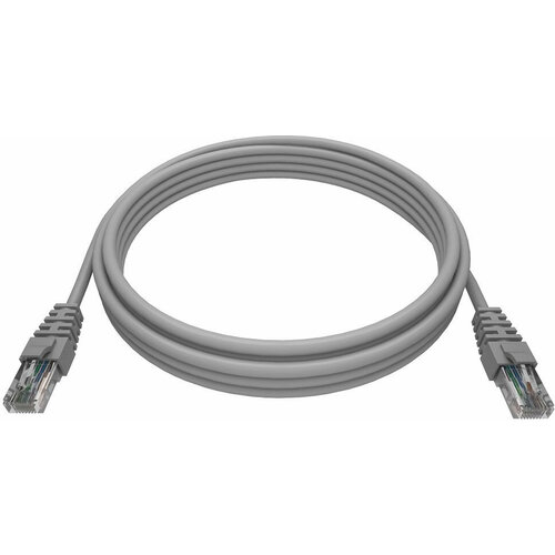 Патч-корд NTSS NTSS-PC-UTP-RJ45-6-3.0-LSZH-GY NTSS-PC-UTP-RJ45-6-3.0-LSZH UTP RJ-45 вил.-вилка RJ-45 кат.6 3м серый LSZH (уп:1шт) 24AWG