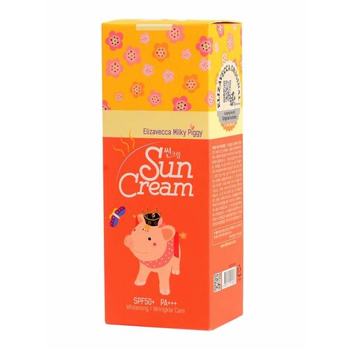 Крем для лица солнцезащитный MilkyPiggySun Cream SPF50+ 50мл