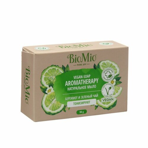 BioMio Туалетное мыло BioMio BIO-SOAP Бергамот и зеленый чай, 90 г