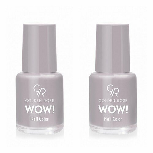 Golden Rose Лак для ногтей Wow! Nail Lacquer, тон 013, 6 мл, 2 штуки