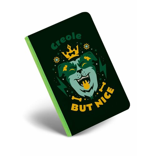 Обложка для паспорта Каждому Своё, зеленый