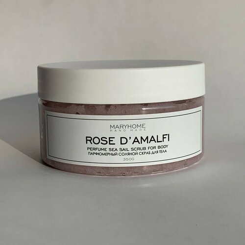 Парфюмированный, соляной скраб для тела “Rose d’Amalfi” Love for Bath MARYHOME
