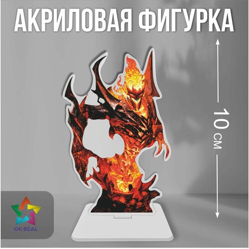 Акриловая статуэтка Дота 2 (dota 2) фигурка декоративная Шадов Фиенд Аркан
