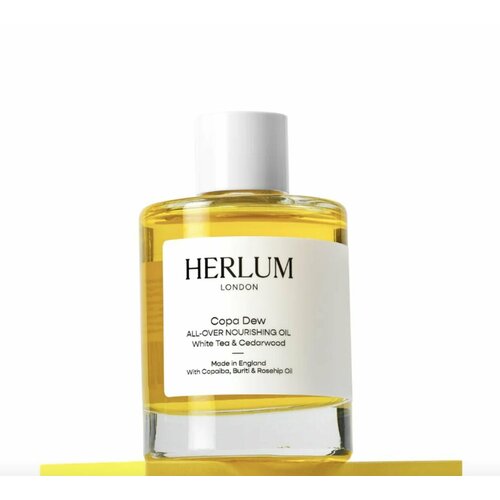 HERLUM LONDON Универсальное масло для ухода ( тело , волосы , лицо , кутикула ) Copa Dew All-Over Nourishing Oil 50ml