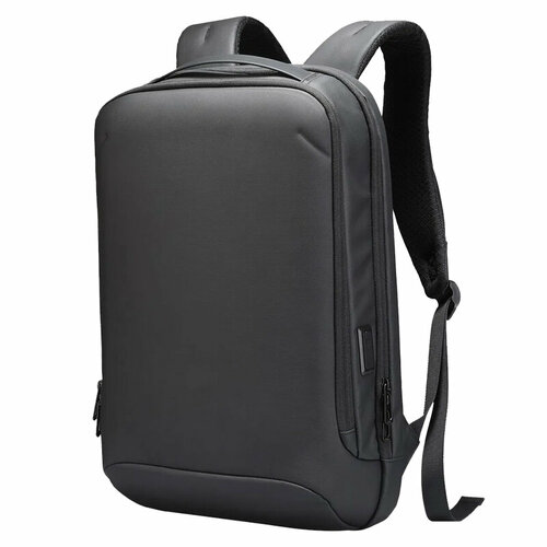 Рюкзак мужской городской дорожный большой Maibenben 20л для ноутбука 15.6" MR9008 Черный влагостойкий текстильный с USB портом молодежный