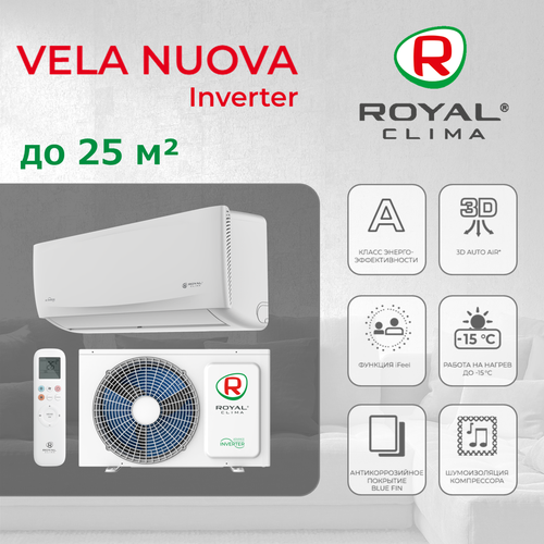 Кондиционер Royal Clima RCI-VXI28HN Vela Nuova Inverter