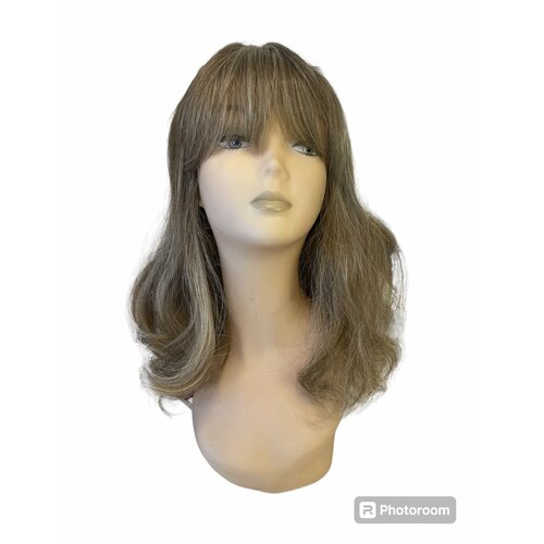 "Hivision" - женский парик с челкой из натуральных волос