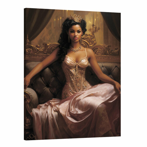 Интерьерная картина 50х70 "Пленительная принцесса"