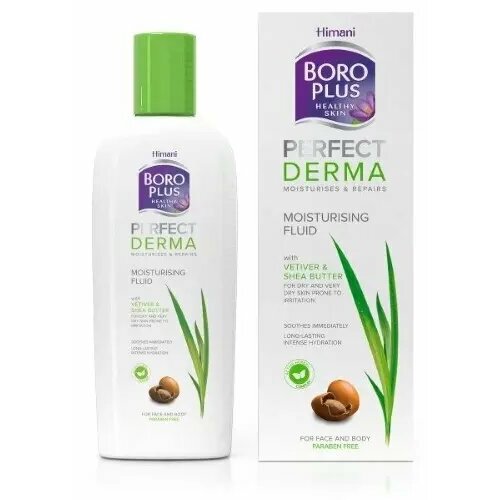 Himani boro plus боро плюс perfect derma увлажняющий флюид для лица и тела 200 мл 3уп