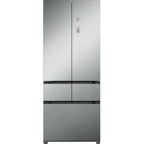 Отдельностоящий холодильник Weissgauff WFD 450 Built-in Inverter NoFrost Inox