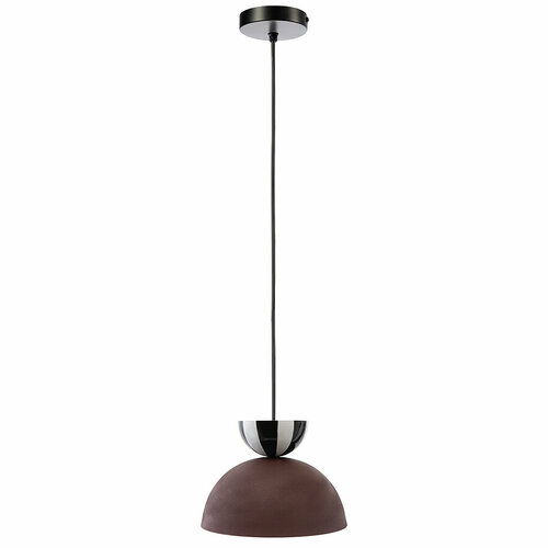 Светильник подвесной Anniken 31х24 см лофт черный розовый Bergenson Bjorn BB0000501