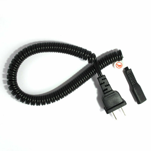 Зарядной сетевой кабель для электробритвы Philips PQ215/217/ HQ262/481 YQ6008/6108/6188 + гарантия + переходник на русскую вилку