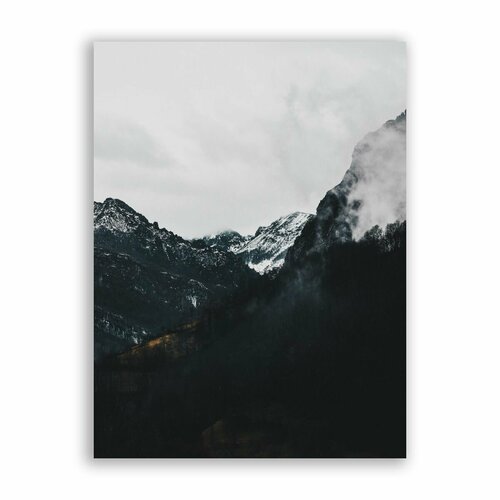 Постер, плакат на бумаге / Природа Испании - Горы / Размер 40 x 53 см