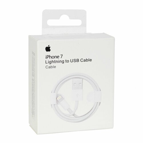 Кабель Lightning to USB Cable (1m) 8 pin для Apple iPhone 5 5S 5C SE 6 6S 7 7 Plus 8 8 Plus X (10) Xr Xs Xs Max 11 11 Pro 12 12 Mini 13 13 Pro Max/14/iPad/iPod/AirPods MD818ZM/A Model A1480