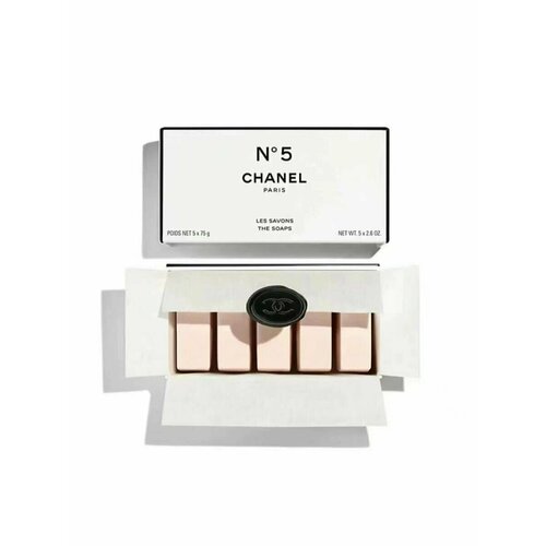 Подарочный набор парфюмированного мыла Chanel №5