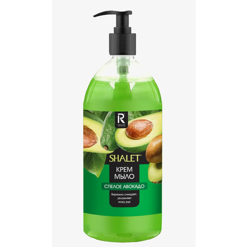 Жидкое крем-мыло Ренессанс Косметик Shalet авокадо, успокаивающее, 500 мл.