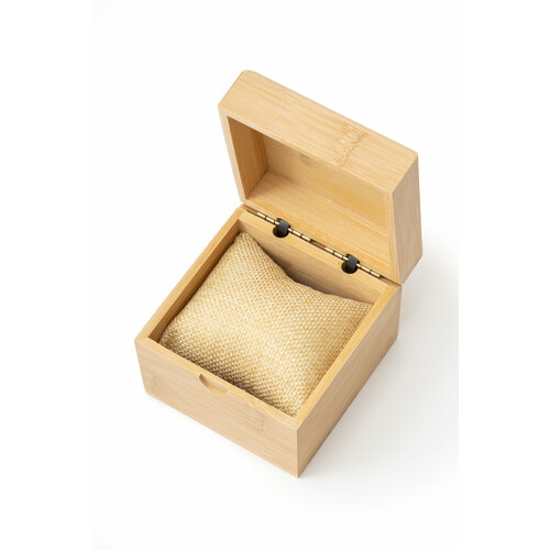 "W Case Beige" от Timbersun, подарочная деревянная бежевая коробка для часов