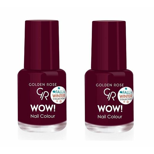 Golden Rose Лак для ногтей WOW! Fall and winter, тон 321, 2 шт